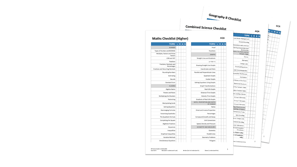 The GCSE Revision Plan Toolkit