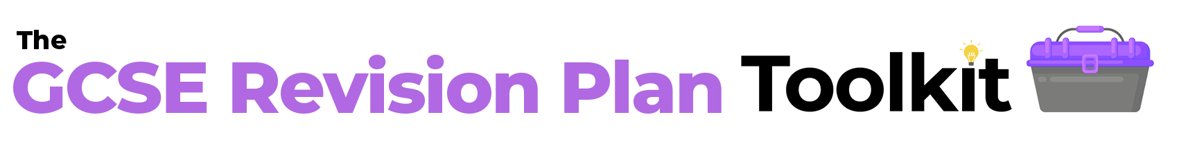 The GCSE Revision Plan Toolkit