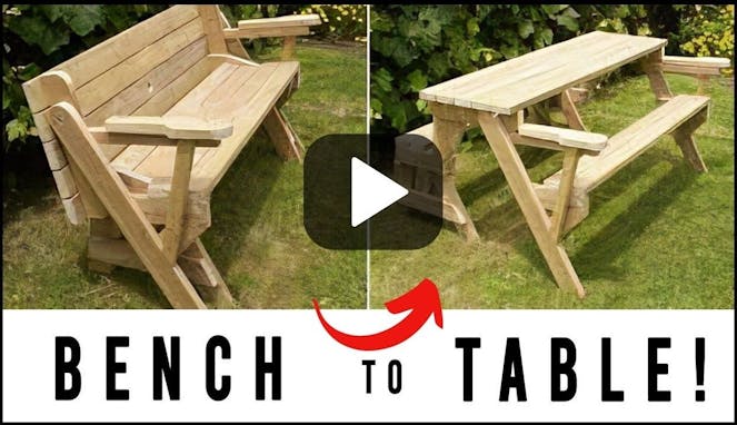 Free Bench to Table Plan Download