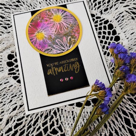 Free Color and Contour Card Tutorial