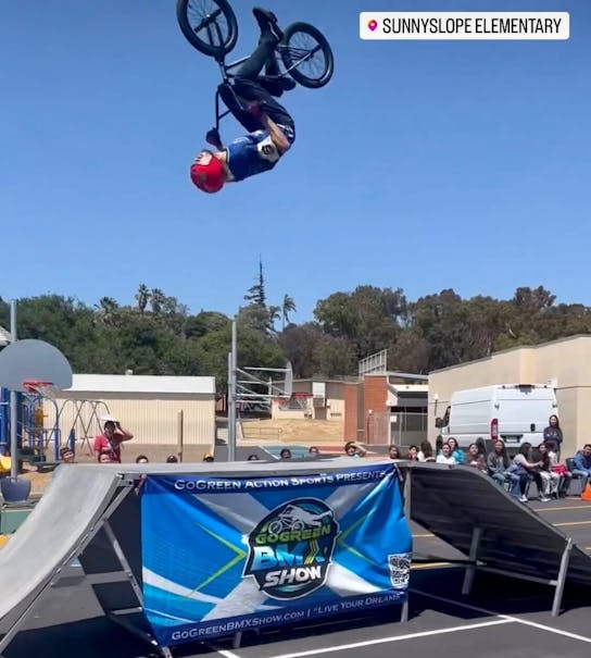 #1 BIG AIR BMX Assembly for Schools