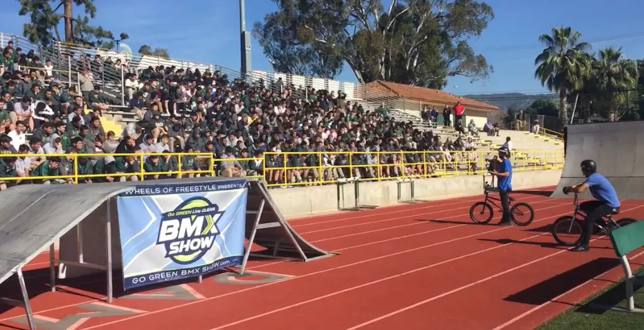 #1 BIG AIR BMX Show School Assembly