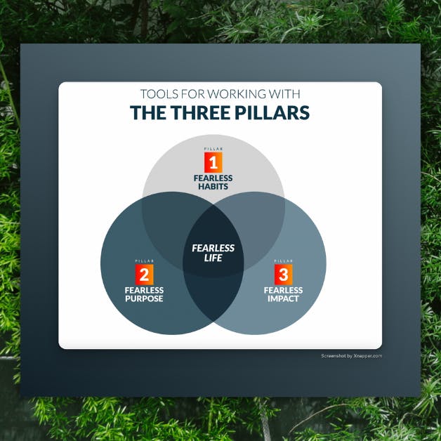 3 Pillars of Fearless Living | Zen Habits
