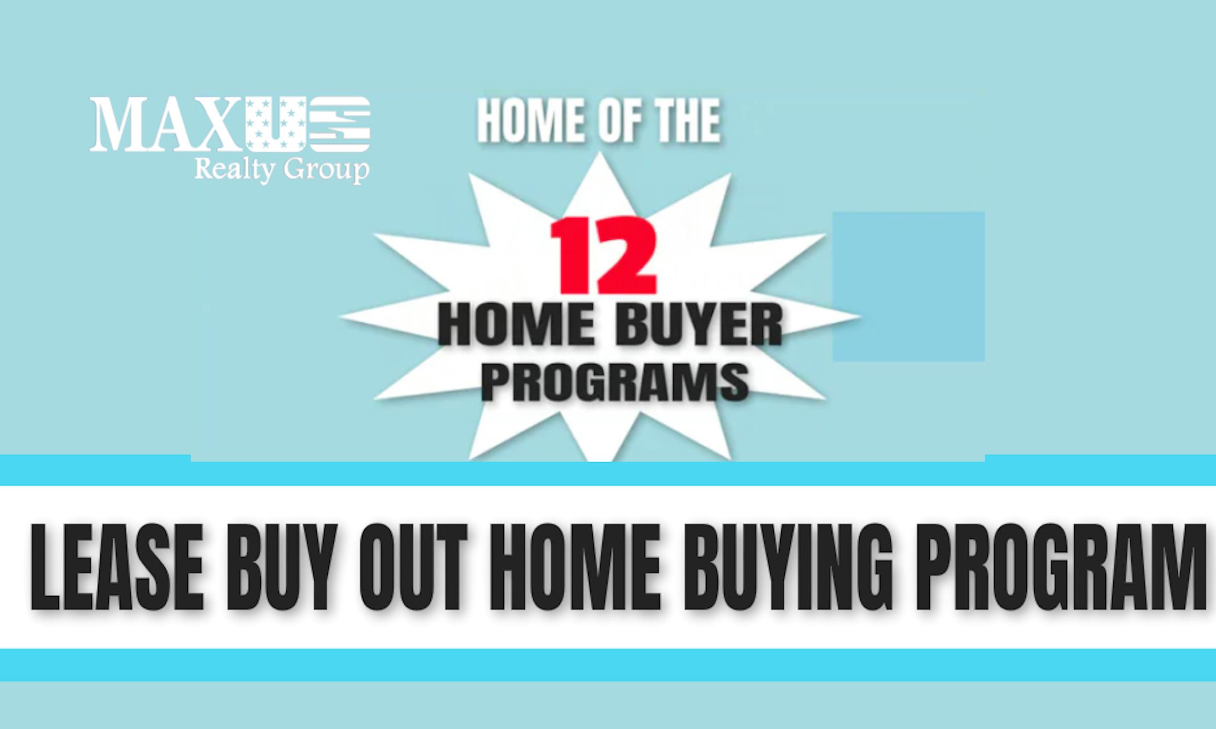 Lease Buyout program for home buyers