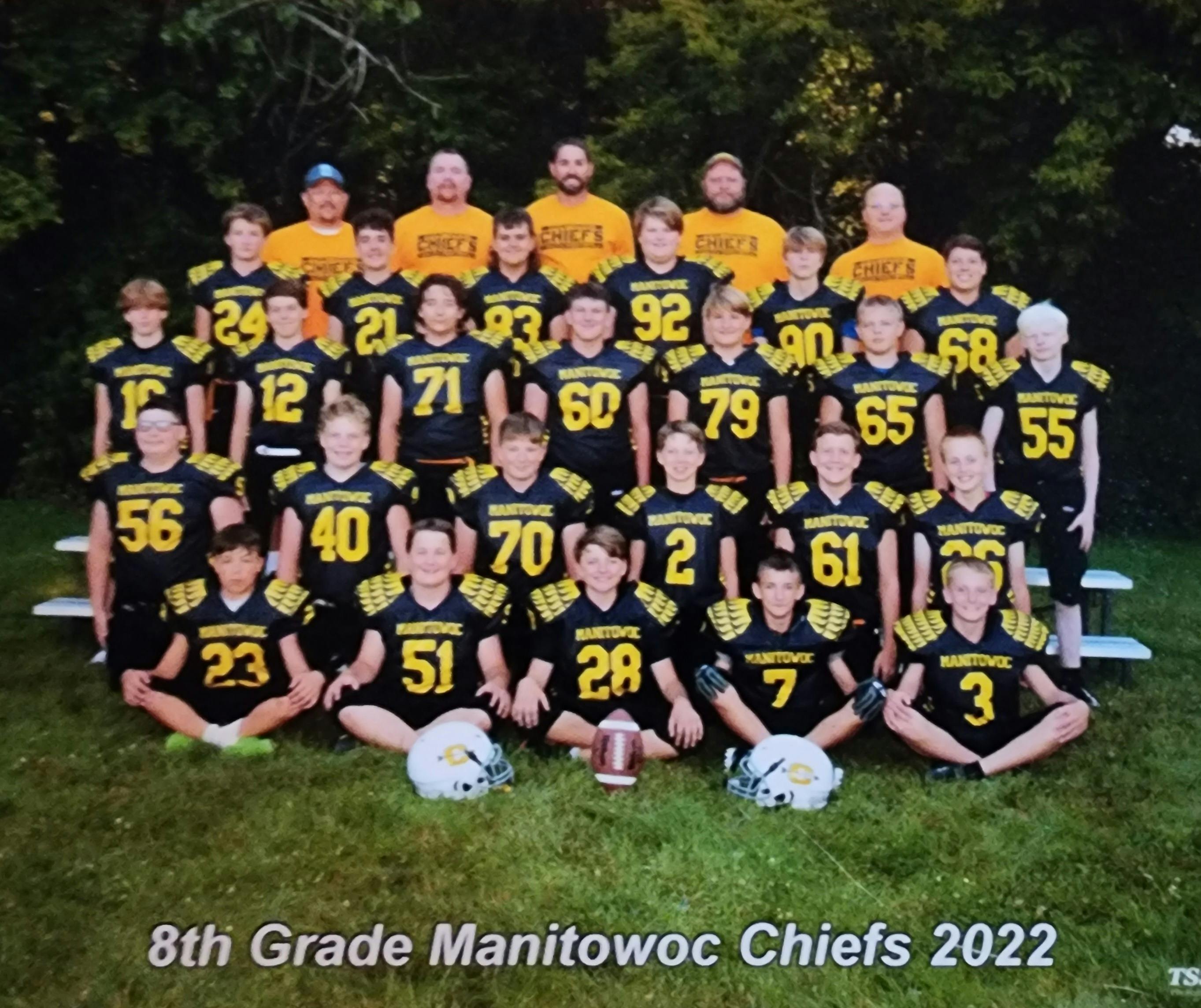 Manitowoc Chiefs Youth Football | 8th Grade Team
