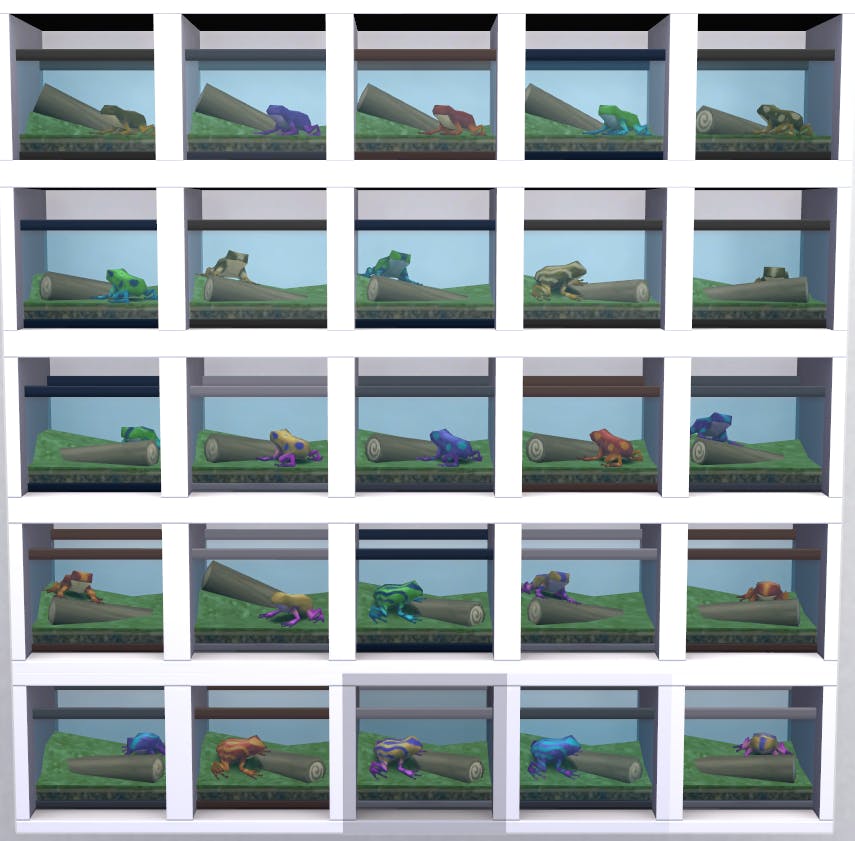 Sims 4 Frogs Collection