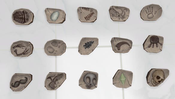 Sims 4 Fossils Collection