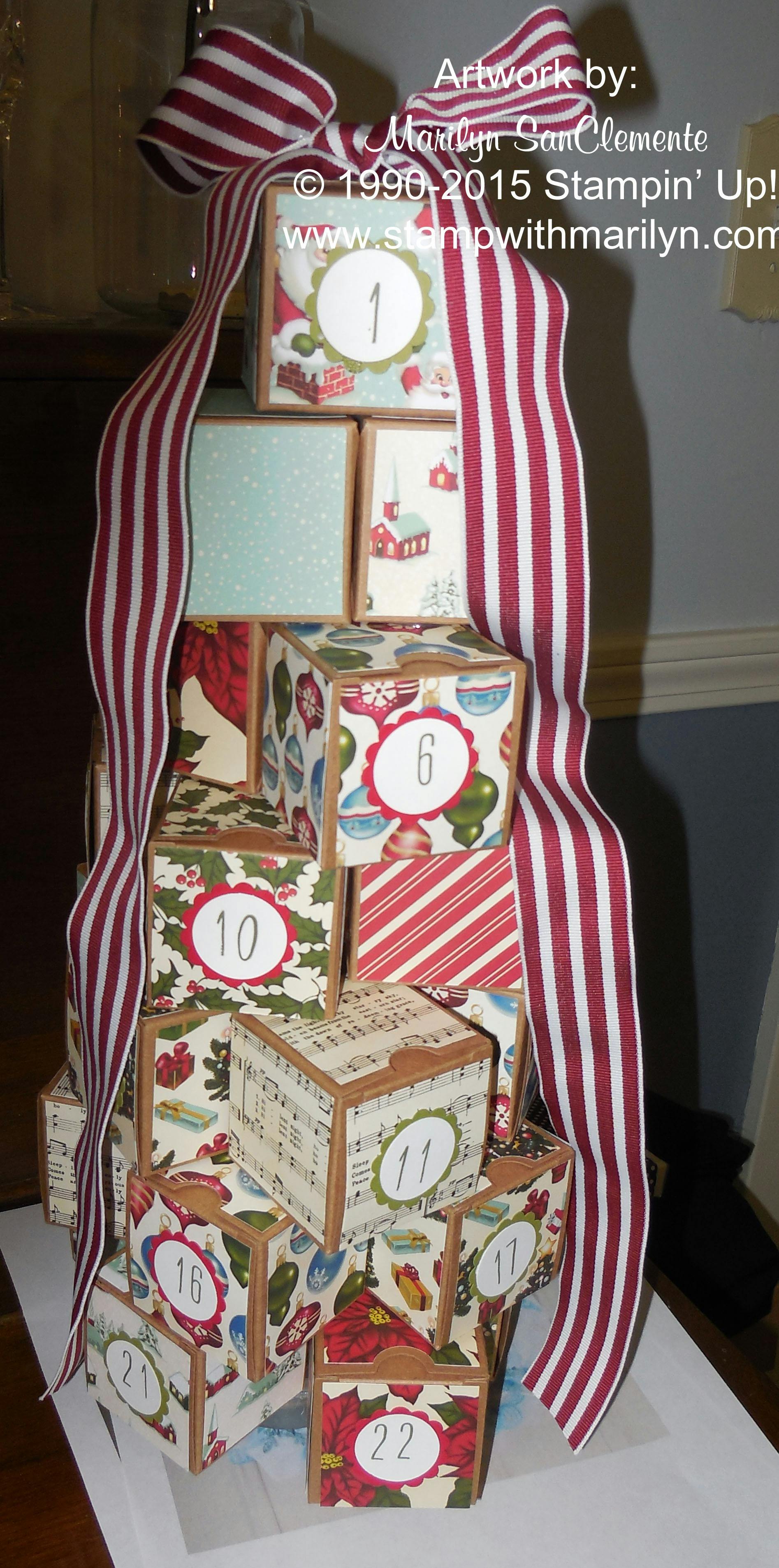 3D Advent Tree