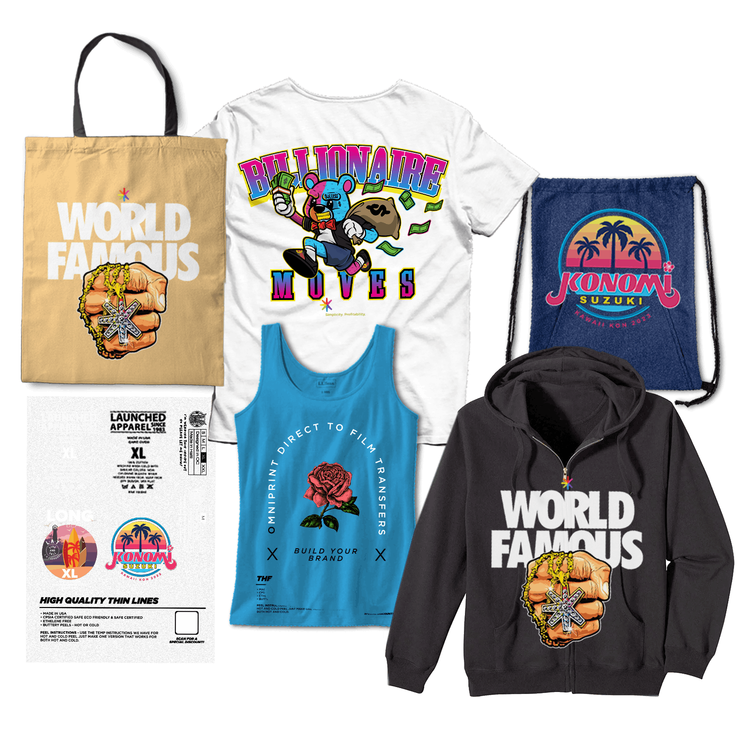 Introducing : OmniDTF Plus - Industrial high speed DTF Printer