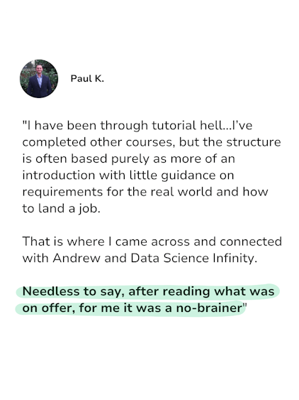 Data Science Infinity | The Complete Course For A Career In Data Science