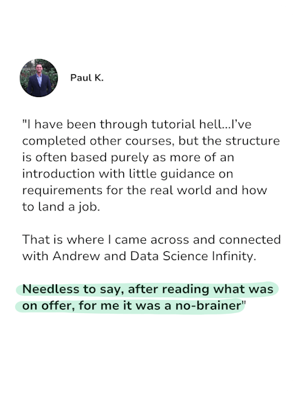 Data Science Infinity | The Complete Course For A Career In Data Science