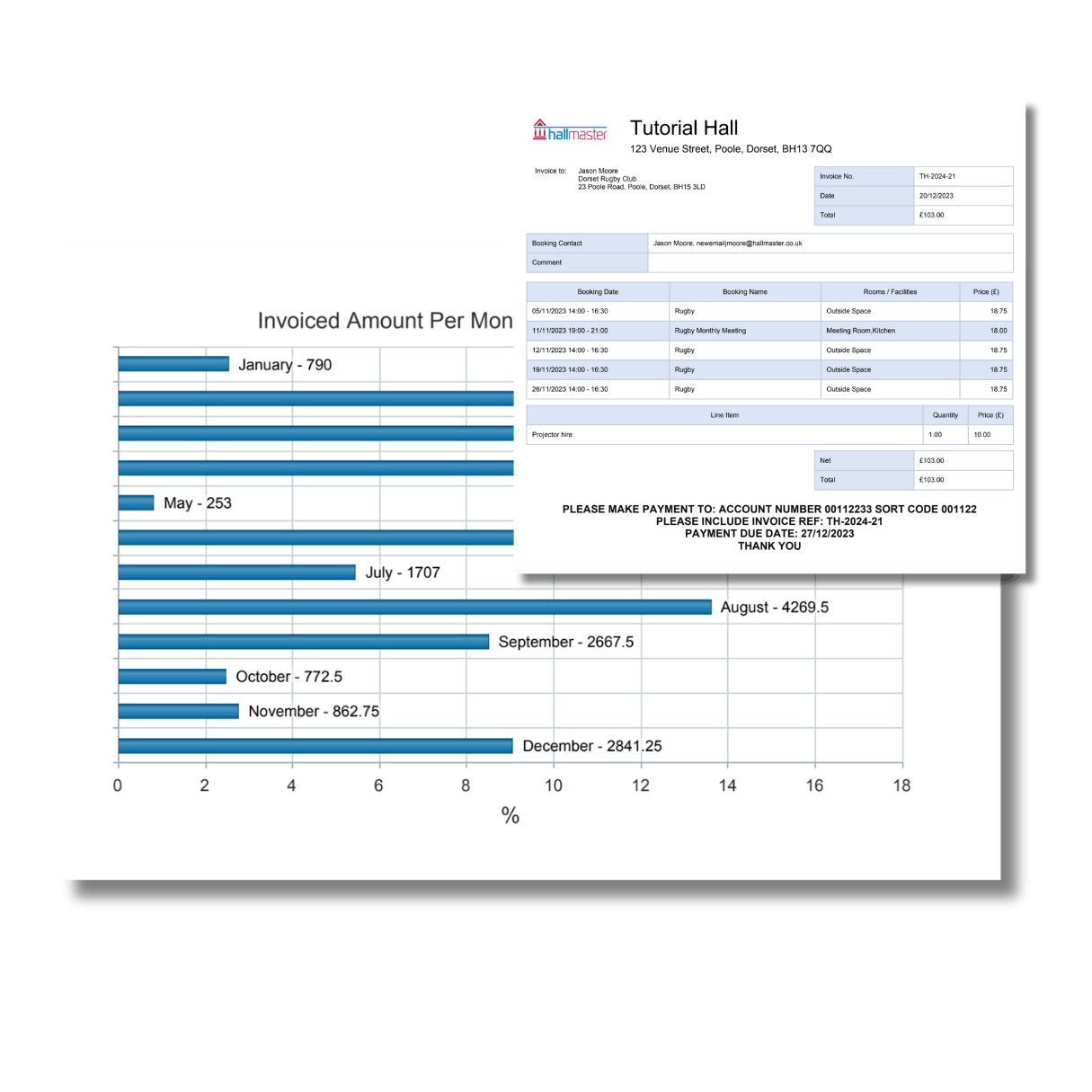Community Centre Booking & Reservation System | Hallmaster