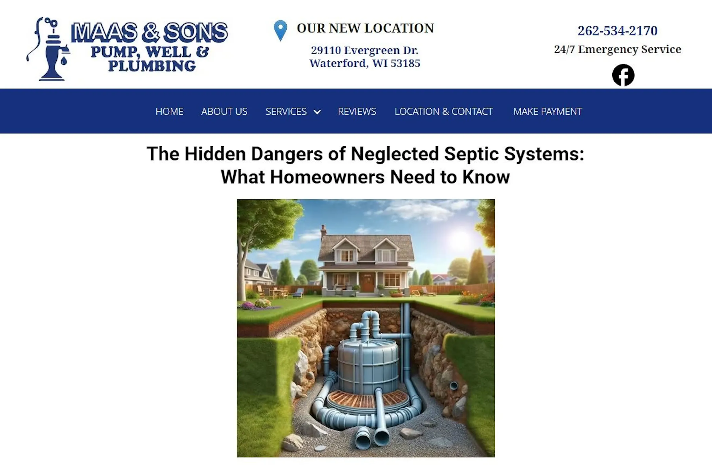 Hidden Dangers of Neglected Septic Systems | Maas and Sons