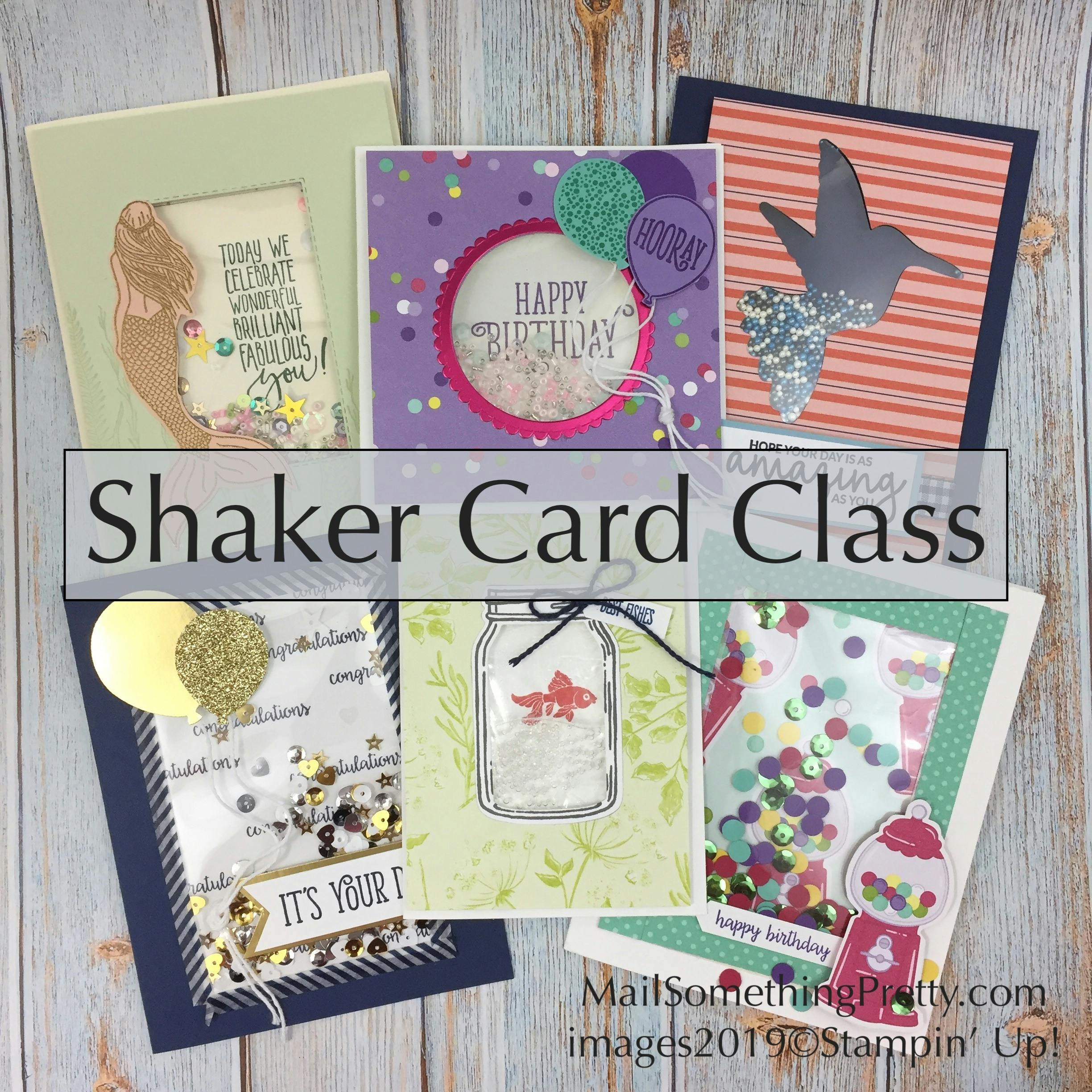 Shaker Card Flash Sale