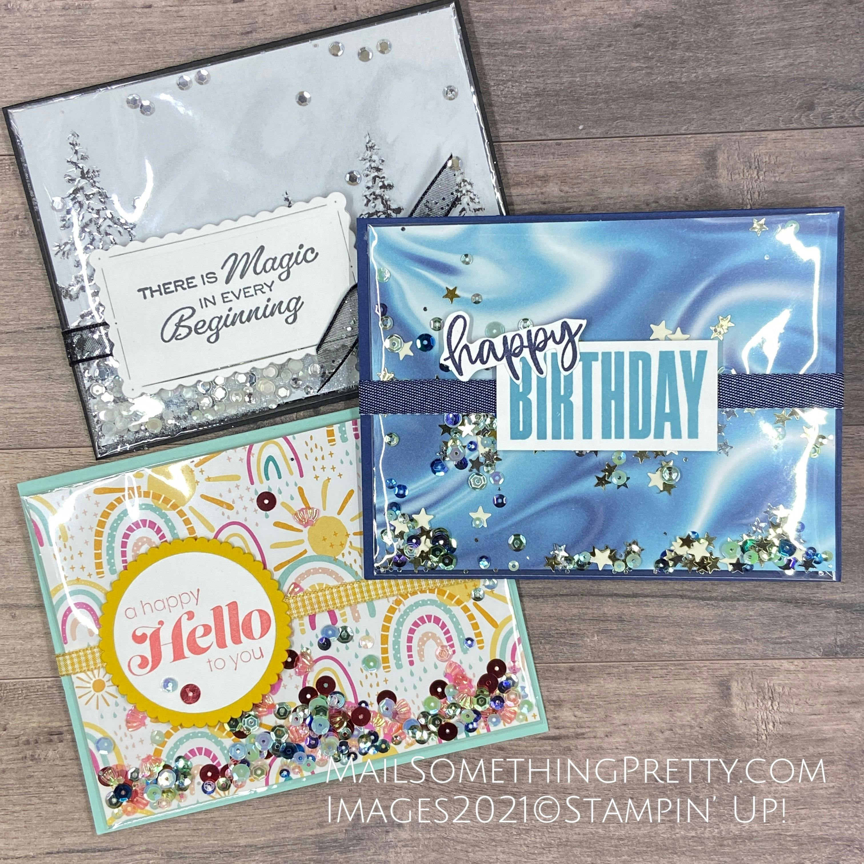 Free Shaker Card Tutorial