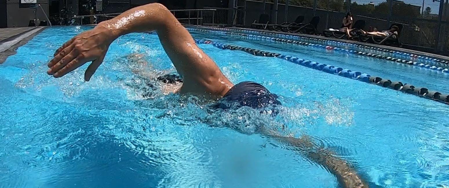 Freestyle arm recovery