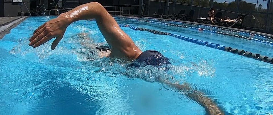 Freestyle arm recovery