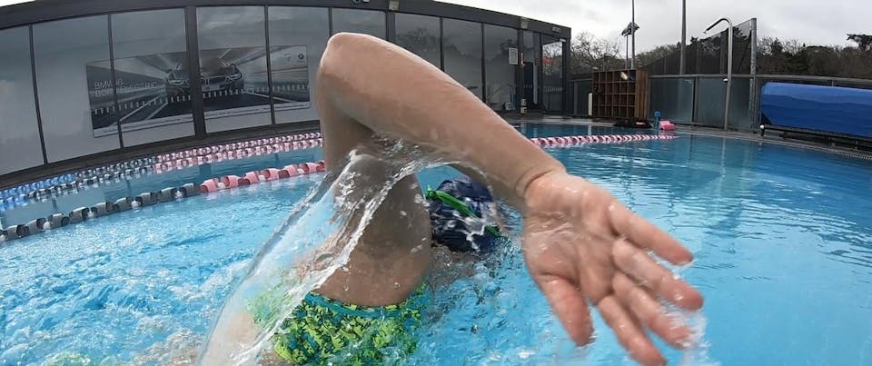 Freestyle arm recovery