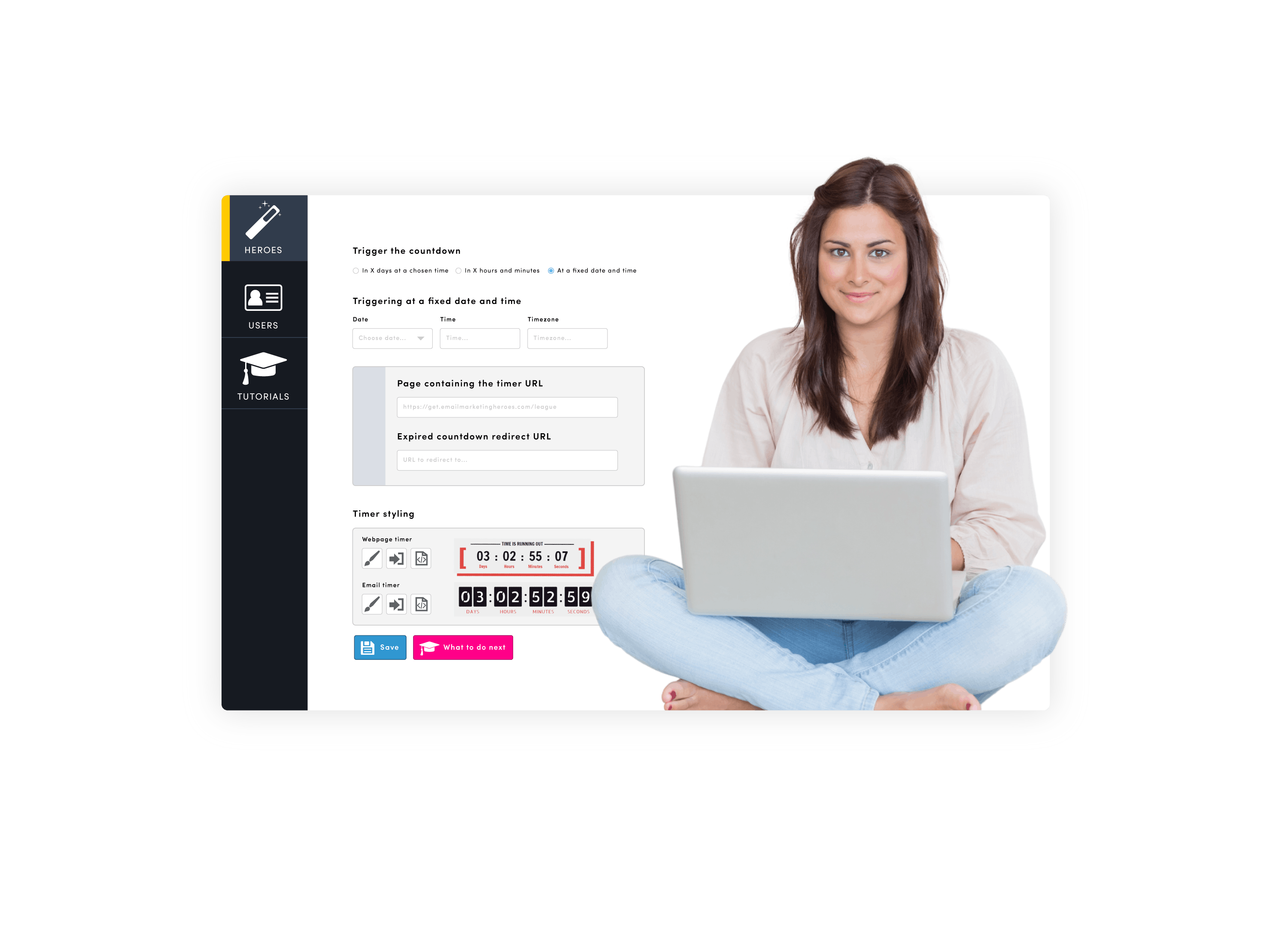 (1) Countdown Hero - Lifetime Deal