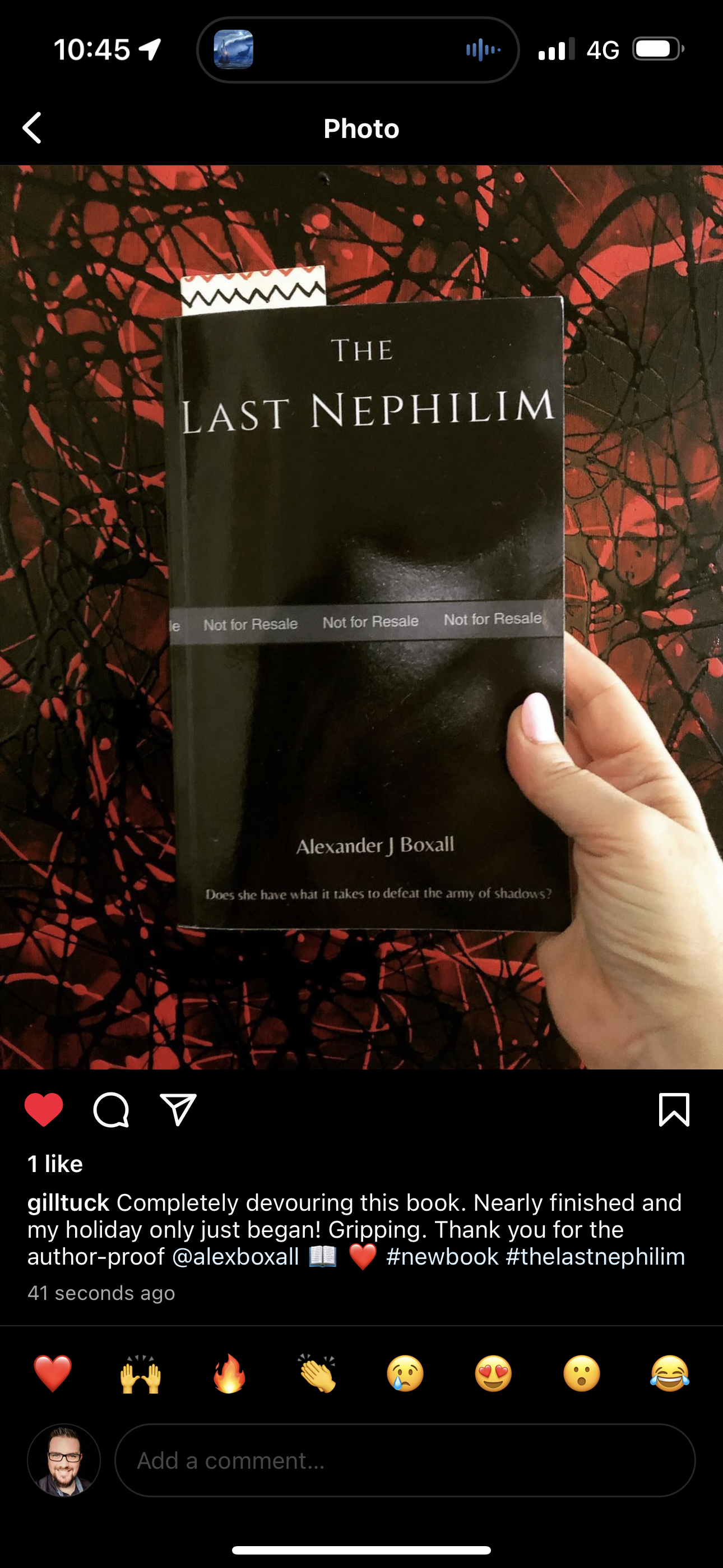 Alex Boxall Author Homepage