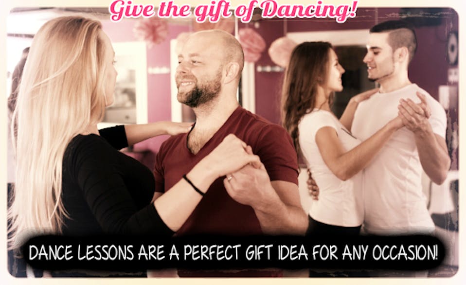 Salsa and Bachata Dance Gift Card / Dance Gift Certificates