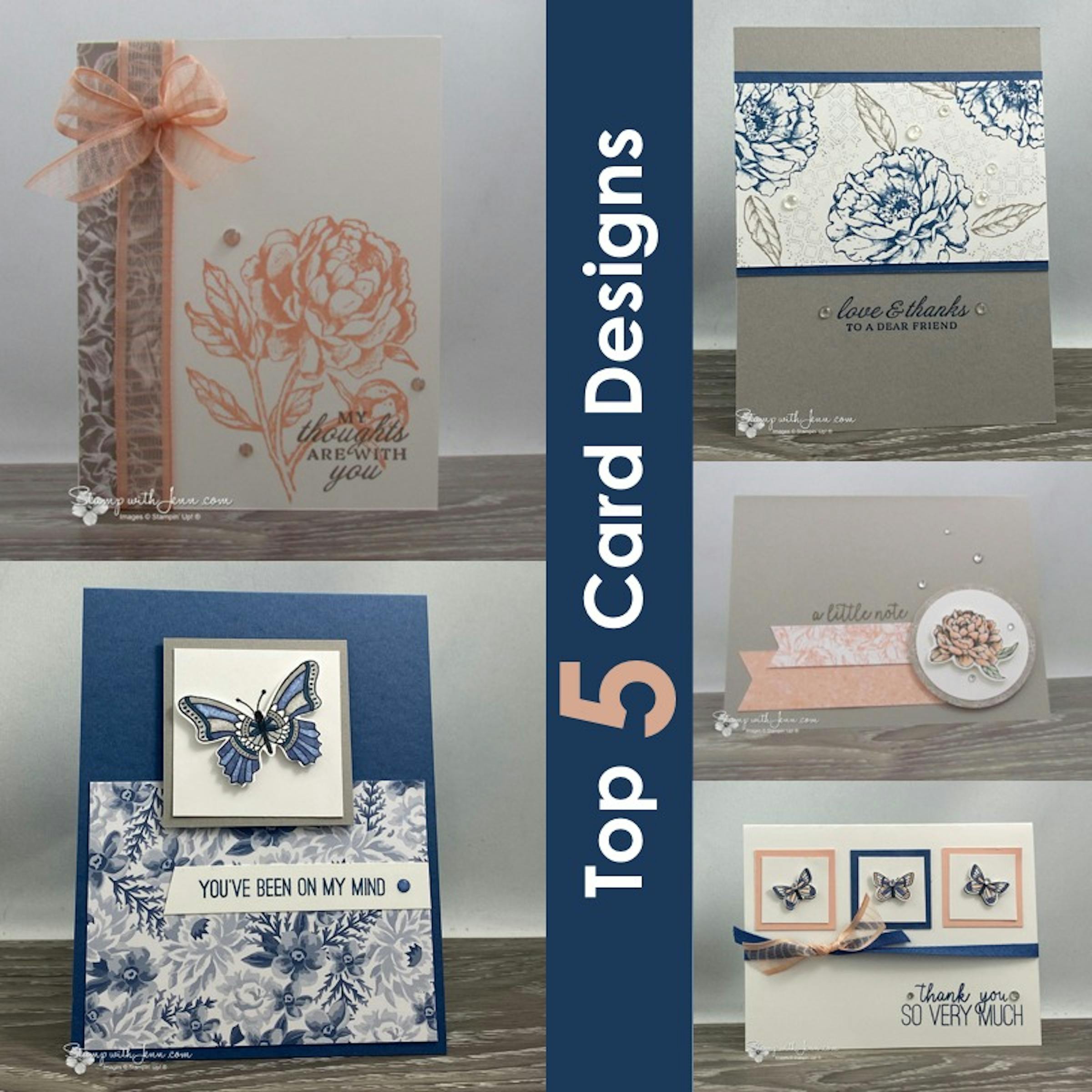 Free Top Five Card Designs Booklet