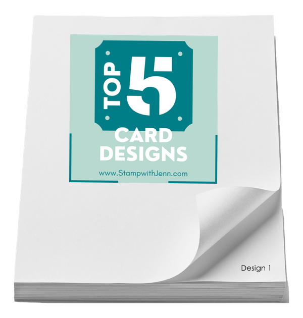 Free Top Five Card Designs Booklet