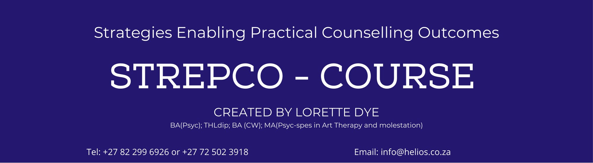 Strepco Approach To Therapy