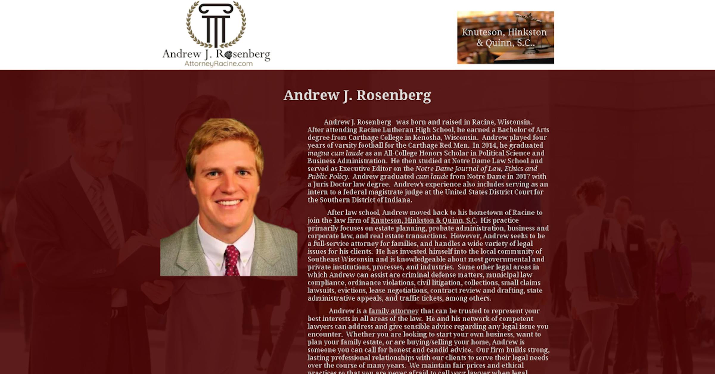Andrew J. Rosenberg | Top Racine Lawyer