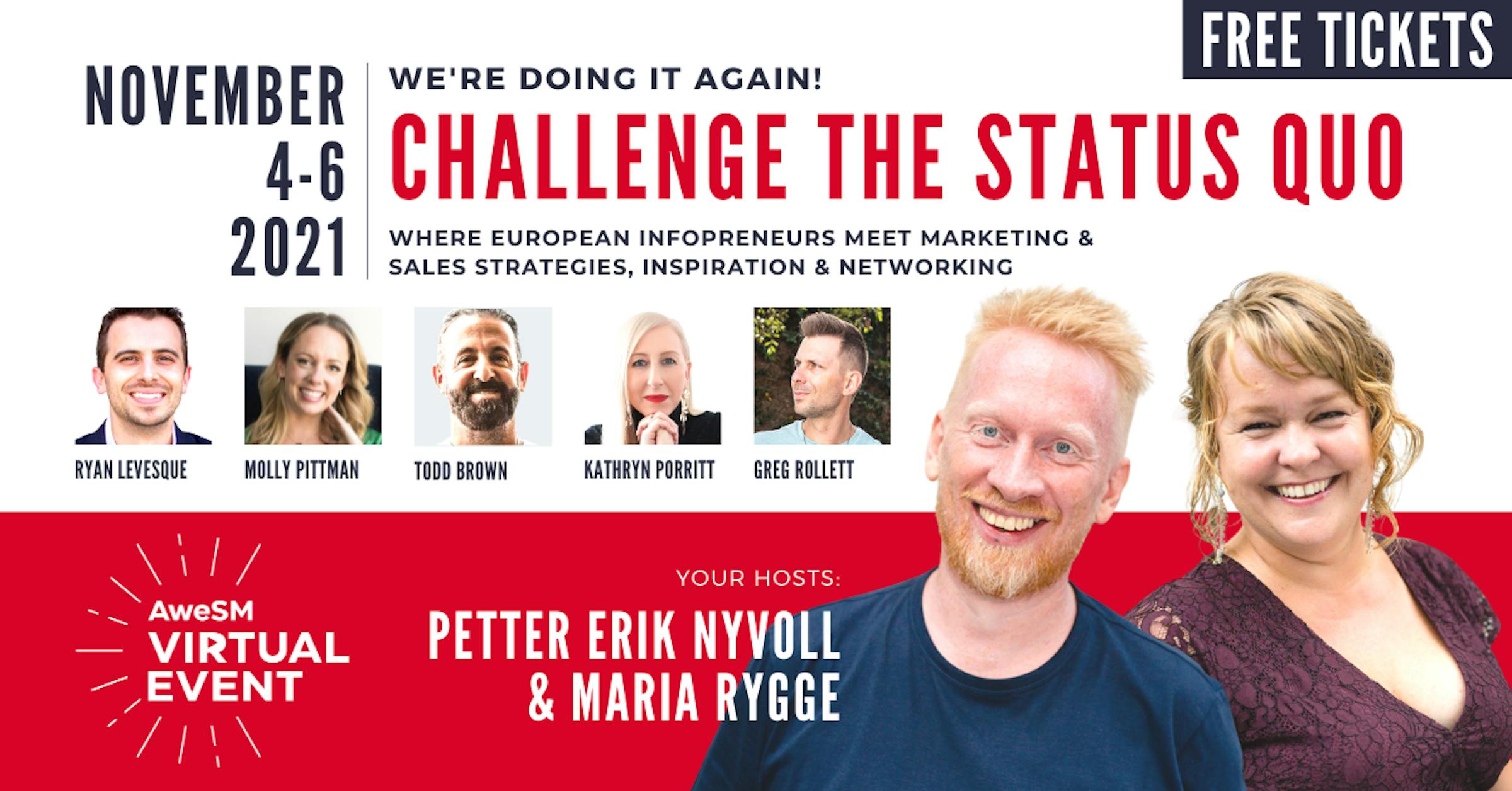 AweSM Event: Challenge the Status Quo
