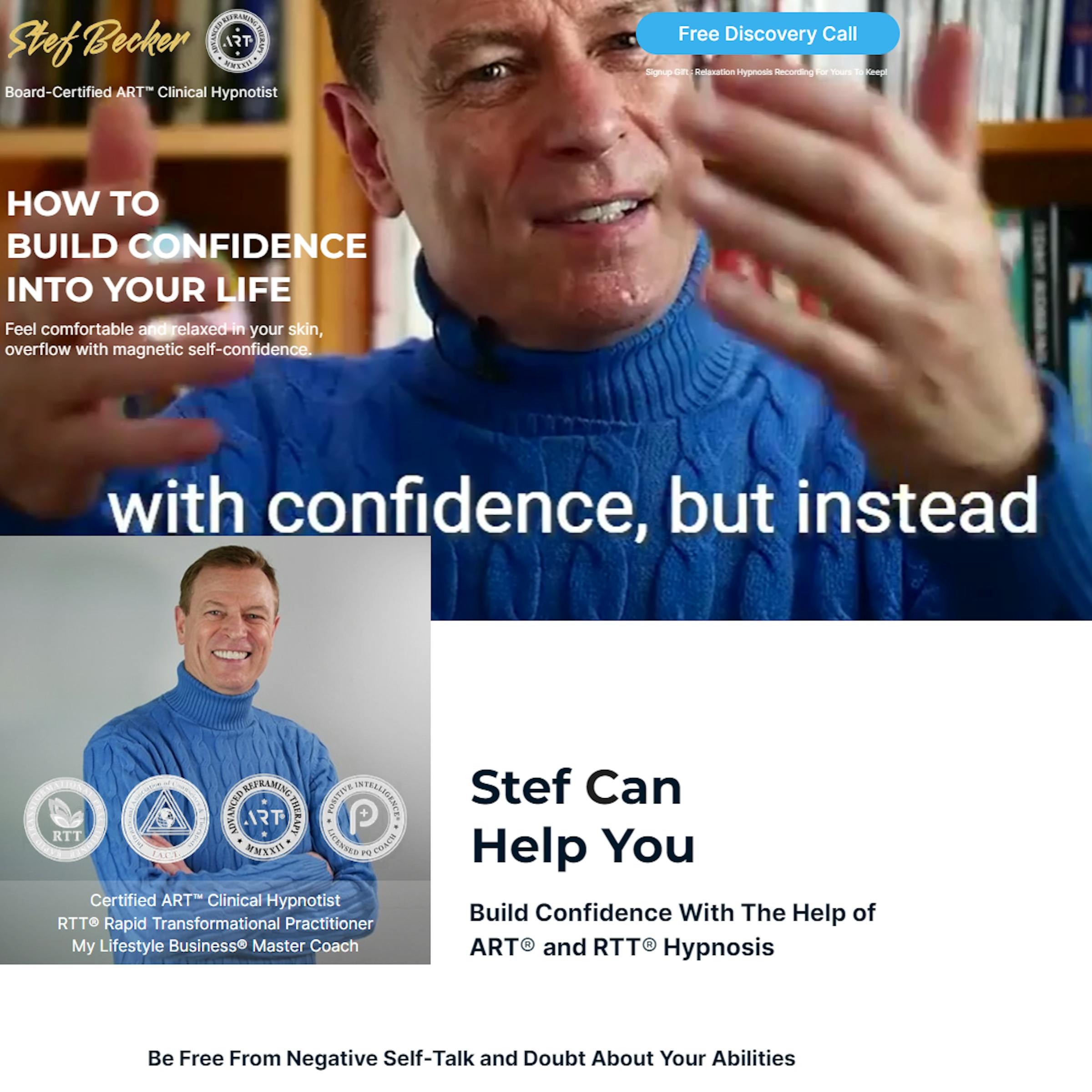 Build Confidence in 21 days with Stef Becker | RTT® Practitioner