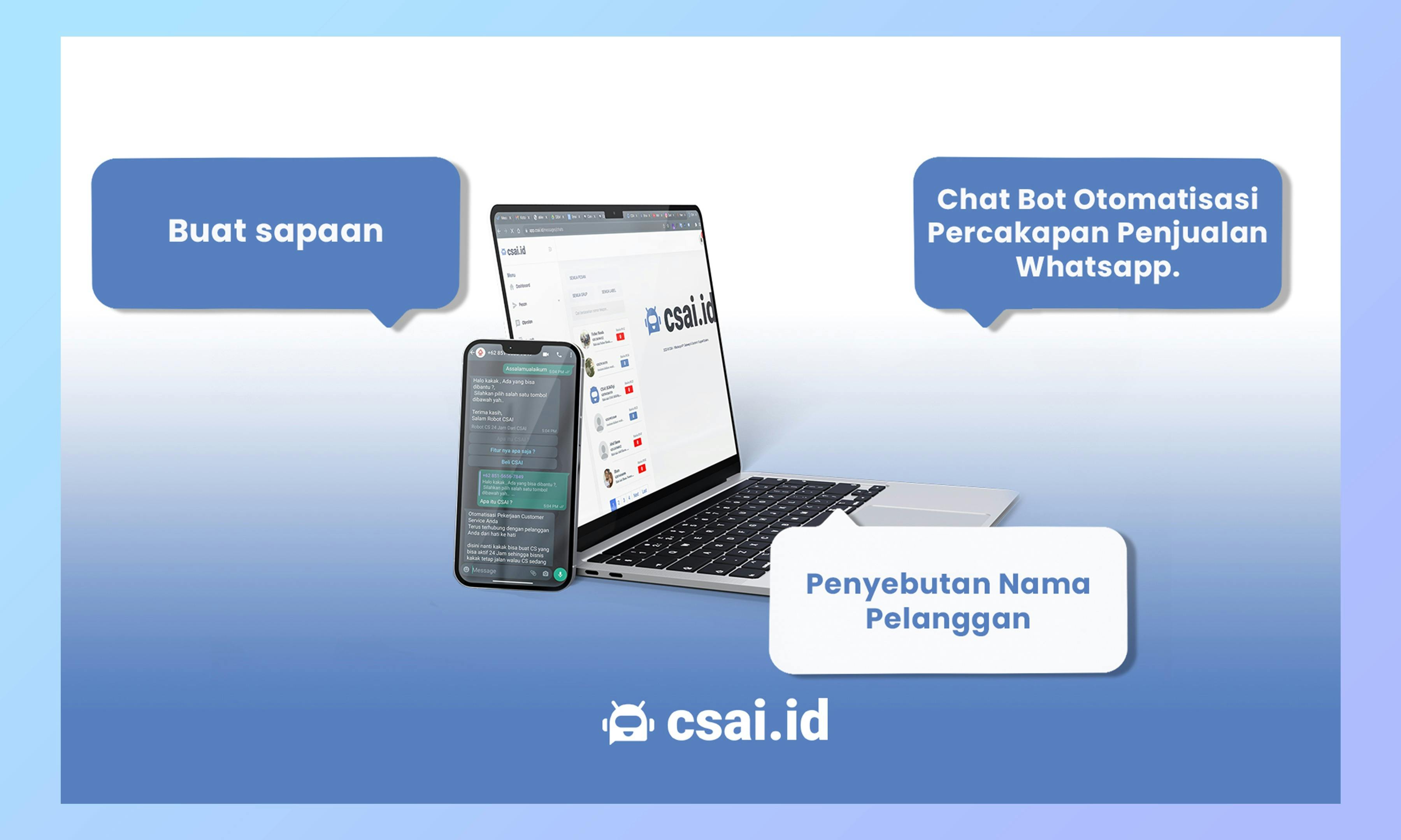 CSAI - Otomatisasi Pekerjaan Customer Service Anda